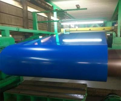 China PPGL DX51D+Z  Structure Building Material Prepainted Galvalume Steel Coil  And Sheet  Bule Color for sale