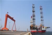 China TZ400 Jack Up Drill Rig Offshore Drilling Platform 400ft Water Depth 9000m Drilling Capacity for sale