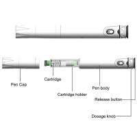China Self Administration FSH Plastic CE Subcutaneous Pen Injector for sale