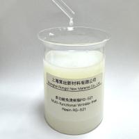 China Polyester Nylon Cotton Wool Anion PU Coating Agent RS-521 with 30% 2% Solid Content for sale