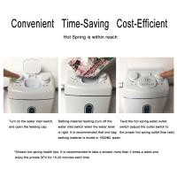 China Household Boost Massage Spa Shower System for sale