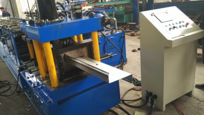China Galvanized Purlin Roll Forming C Z Exchangeable Purlin Roll Forming Machine Post Punching and Cut to Length Type for sale