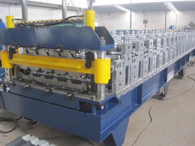 China Double Layer Ibr Trapezoidal Metal Aluminum Roofing Roll Forming Machine Dual Level Roll Forming Machine for sale