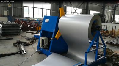 China 5 Ton Automatic Hydraulic Uncoiler for Roll Forming Machine Steel Coils Decoiler for sale