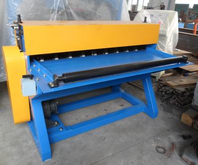 China Simple and Smallest Steel Sheet Slitting Machine For 0.3mm -1.0mm Metal Sheet Slittor Shutter Door Roll Forming Machine for sale