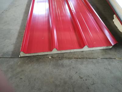 China Exterior Wall Polyurethane(PU) Steel Sheet Roof Panel Sandwich Panel PU Sandwich Panel for sale