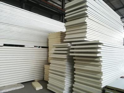 China Good Price Insulated Panels Exterior Wall and Roof White PPGI 950# Polyurethane PU Sandwich Panel for sale