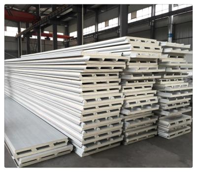 China Lightweight Waterproof PPGI Steel 970# EPS Sandwich Panel Polystyrene Sandwich Roof Panel for sale