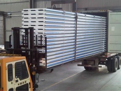 China Good Price Waterproof PPGI Steel 970# EPS Sandwich Panel Polystyrene Sandwich Roof Panel for sale