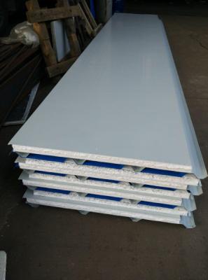 China Waterproof Exterior Wall and Roof  PPGI Steel EPS Sandwich Panel Polystyrene Sandwich Panel for sale