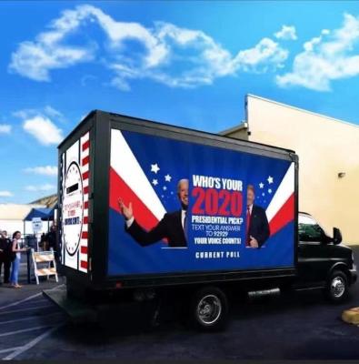 China 9ft - 18ft LED Billboard Truck Small Digital P5 LED Display Truck for sale