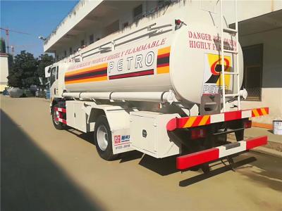 Cina 10000L camion di rifornimento di carburante mobile 10m3 un'autocisterna mobile da 154 cavalli vapore in vendita
