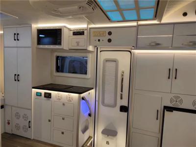 China 220V RV Caravan Van Motorhome Shell Light Weight Caravan Manual Transmission for sale