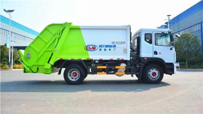 China Hydraulic Rubbish Compactor Garbage Truck Self-Loading 12m3 10cbm for sale