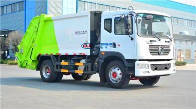 China Hydraulic Rubbish Compactor Garbage Truck Self-Loading 12m3 10cbm for sale