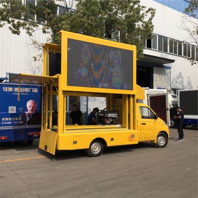 China P5 Digital Mobile Advertising Van Waterproof Small 3 Sides 115 Hp Mobile Truck LED Display for sale