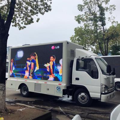 Cina Video ventilazione mobile del ciclo del camion del tabellone per le affissioni di banchetto 3360 millimetri P4 P5 P6 in vendita