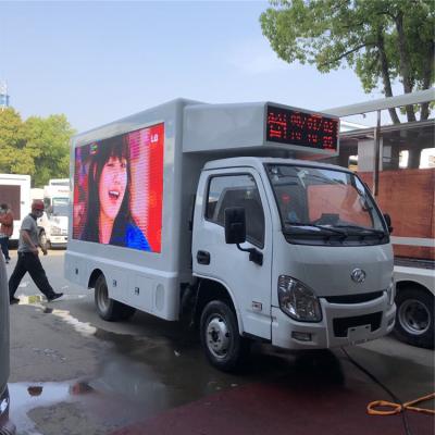 тележка 220V экрана СИД 95km/h, высокая реклама Van яркости 3-Side цифров мобильная