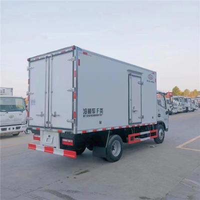 Cina Camion refrigerato di bassa potenza 100km/H, camion della scatola di Choi Steel Frozen Food Delivery in vendita