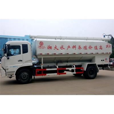 Cina 10 camion in serie della scarica elettrica dell'alimentazione di Ton Animal Food Transport Truck 10m3 in vendita