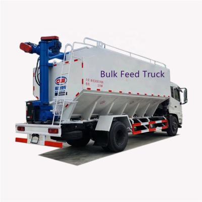 Cina 10 camion in serie della scarica elettrica dell'alimentazione di Ton Animal Food Transport Truck 10m3 in vendita