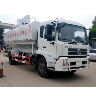 Cina 10 camion in serie della scarica elettrica dell'alimentazione di Ton Animal Food Transport Truck 10m3 in vendita
