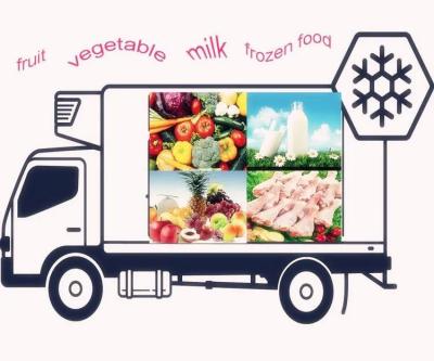 Cina 5 tonnellate di CINO di HOWO Van Refrigerated Truck Frozen Food veicolo di trasporto freddo in vendita
