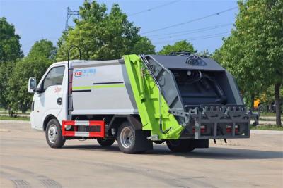 China 6cbm Compactor Garbage Truck 136HP  Waste Garbage Collection And Transportation for sale