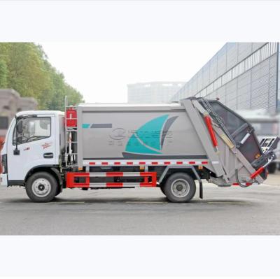 Cina Compattatore elettrico in acciaio al carbonio camion spazzatura 8280 kg Peso lordo del veicolo in vendita