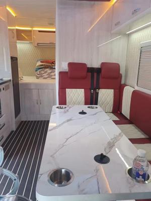 China Euro VI Business RV Caravana Van Motorhome Dentro de 5998 * 2480 * 3250 à venda