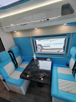 China 3360 mm distância entre eixos RV Camper Motorhome com Euro VI emissões padrão à venda