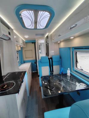 China 3360 mm distância entre eixos RV Camper Motorhome com Euro VI emissões padrão à venda