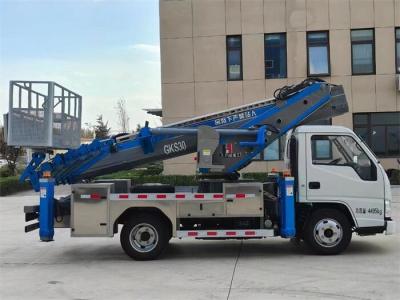 Cina QuanChai/Q23-132E60 Camion di piattaforma di lavoro aerea con telaio JMC 1540/1540 mm sospensione in vendita