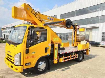 Cina Camionetto di lavoro aereo standard di emissioni di 27 m con velocità massima di 90 km/h in vendita