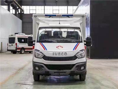 China Salon Ambulance130 Hp Ambulance Car Truck - ABS JA Algemene afmetingen 5670×2011×2726 mm Te koop