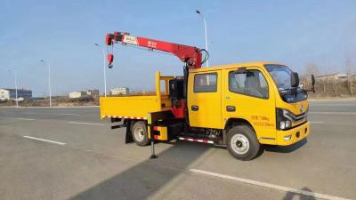 Cina DF 3 persone seduta camion gru montata con tipo di guida RHD e 6 pneumatici in vendita