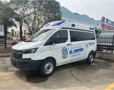 Cina 103KW 4*2 Ambulanza di trasbordo 6 velocità automatica per veicoli di emergenza in vendita