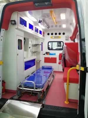 Cina 2024 Nuova Ambulanza Prezzo 4*2 Motore diesel Manuale Tipo di reparto Veicolo di ambulanza in vendita