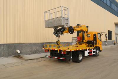 China Telescopic Aerial Platform Truck 21 Meter HOWO Brand Boom Lift Cherry Picker Truck for sale