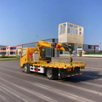 Κίνα 4955kg Βάρος 4x2 Drive Aerial Work Platform Truck με 21M τηλεσκοπικό βουμ προς πώληση