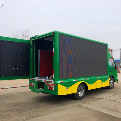 China Outdoor LED Billboard Truck ISUZU 4*2 Mobile LED Advertising Truck for sale