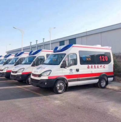 China IVECO Automatic/Manual Hospital Ambulance With Appro X 2970kg Net Weight Type 3 Ambulance For Sale for sale