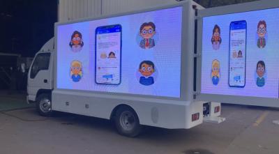 China P3 P4 Mobile Billboard Truck Small Digital LHD LED Screen Advertising Van for sale