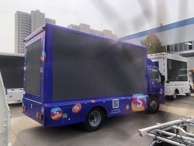 China P4 5 6 Isuzu Mobile LED Display Truck 4X2 95km/H Mobile Mini Truck for sale