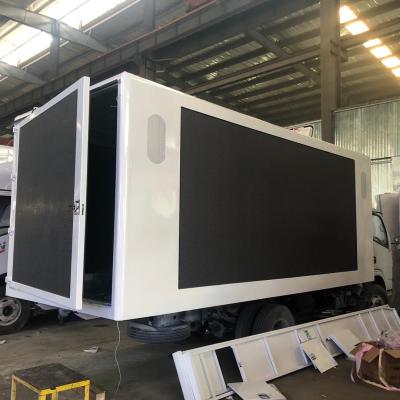 China Aangepaste 12ft/14ft/16ft/18ft P4 Digitale LEIDENE het Schermdoos voor Opgezette Vrachtwagen Te koop