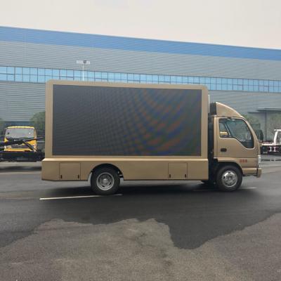 China Waterproof Full Color P3 P4 Screen Mobile Advertising Truck Outdoor Led Display Stage Truck for sale