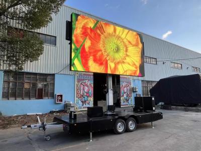China P2.5 P3 P4 P5 P6 P8 P10 Outdoor Mobile Werbewagen Lieferwagen Trailer LED-Billboard Großer mobiler Pantalla LED-Bildschirm for sale