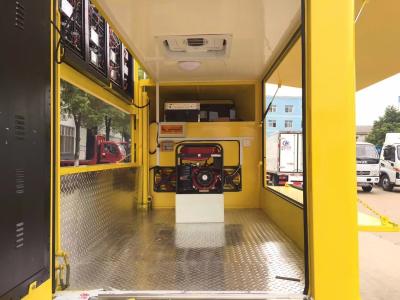 Cina Veicolo pubblicitario di piccola marca Foton Display a LED montato Euro 6 Led Mobile Digital Advertising Sign Trailer in vendita