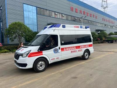 Cina Ford Ambulanze a tetto alto Ambulanza di monitoraggio multifunzione in vendita