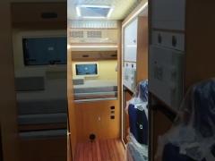 Ταξιδιωτικό τροχόσπιτο RV Camper Motorhome γυμνό με κερί από πλοίο Roro ή πλοίο χύδην